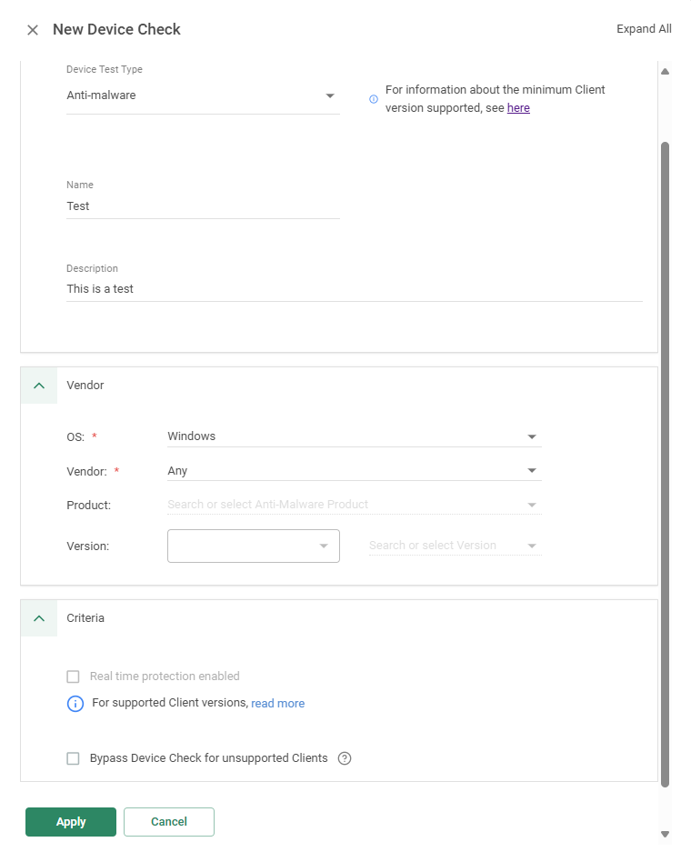 Device Posture-Real Time Protection | Cato Connect